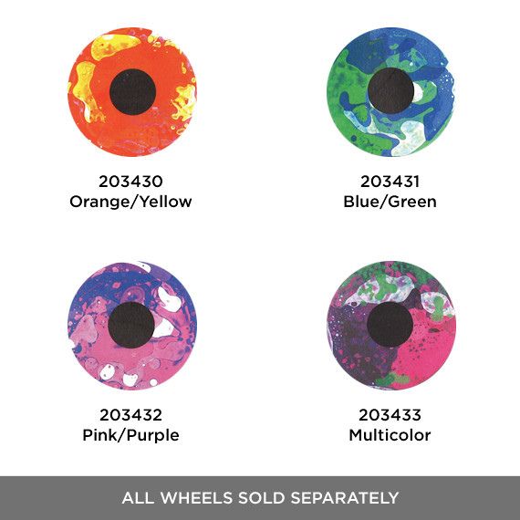 6" Liquid Effect Wheels | Multi-Sensory Environment