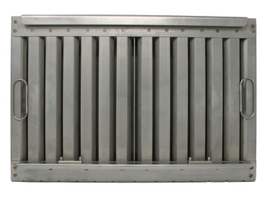 KSA Full Size Grease Filters 20"L x 13"H for Capture Ray UV Exhaust Hoods