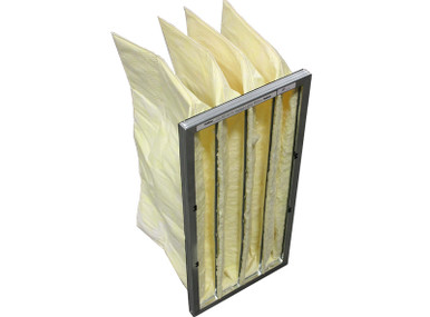 Vertical Pleat Half Size 4 Pocket Bag Filter for Pollution Control ...