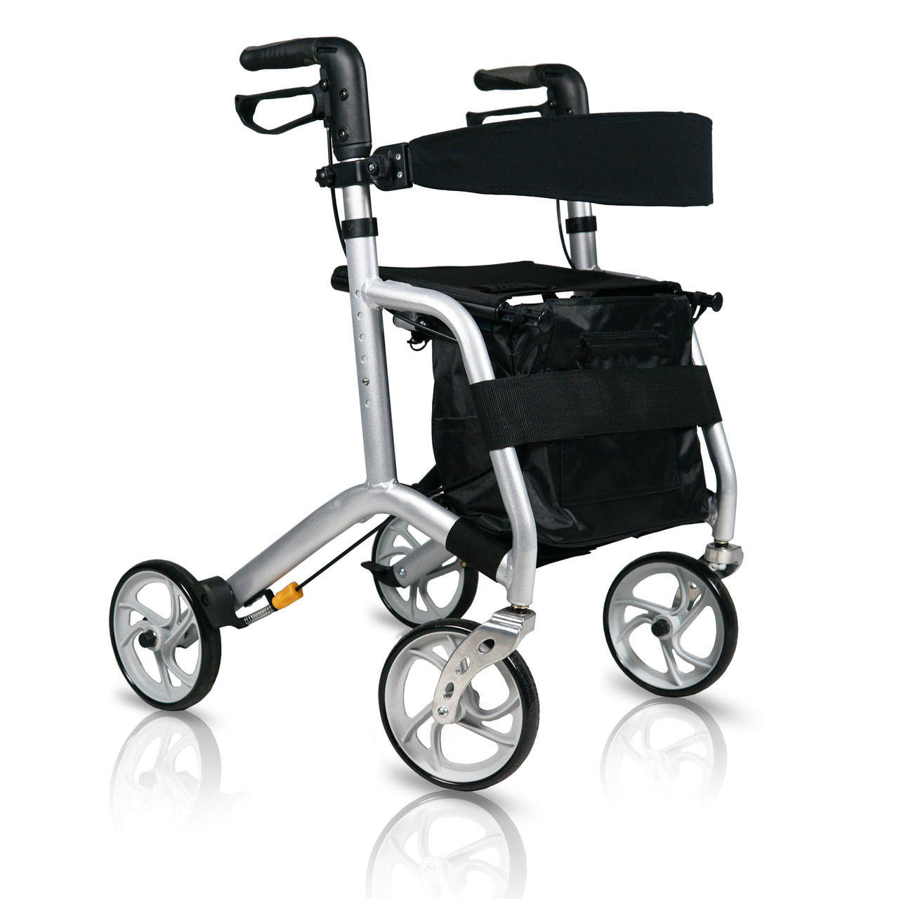 Aerolite Four Wheel Rollator Walking Frame