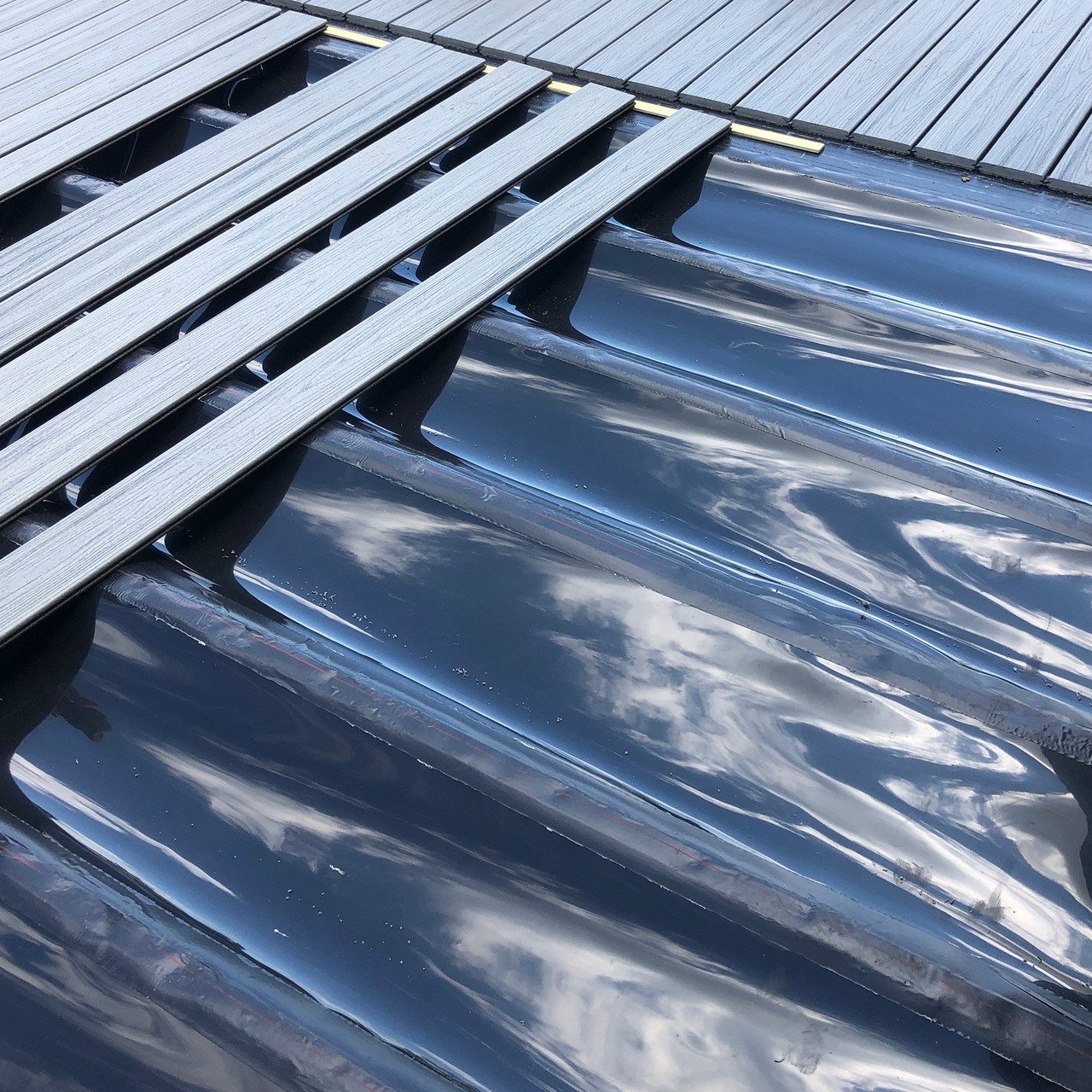 Trex Rain Escape Trough Black (12' ft & 16' ft)
