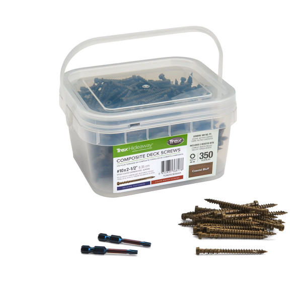 Trex® Decking Color Match Screws 2 1/2"