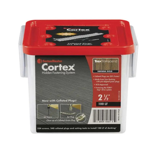 FastenMaster Cortex Collated Hidden Fastening System 100LF 2-1/2" For ...
