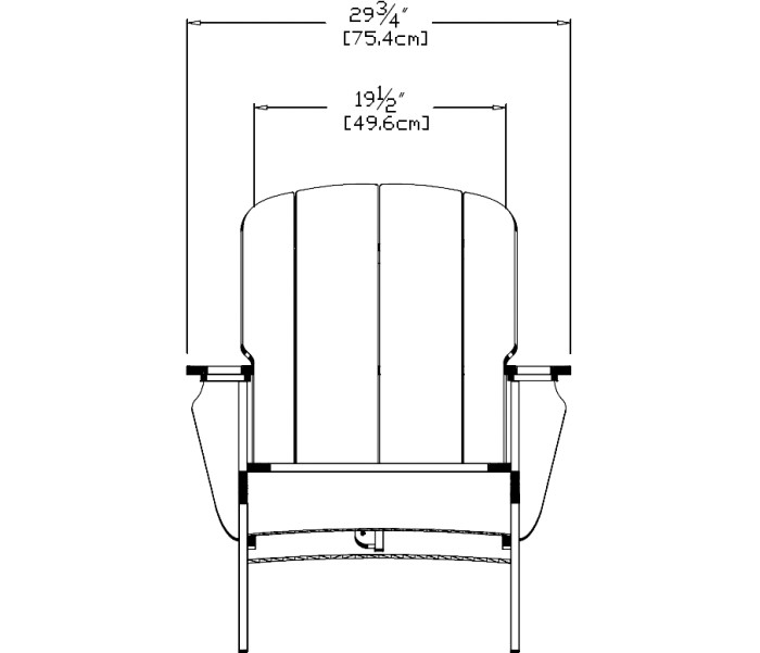 TimberTech Invite Adirondack Chair | Durable Outdoor Seating
