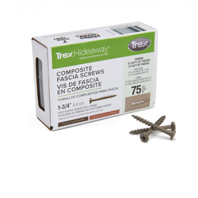 Trex® Fascia Color Match Screws 1-3/4"