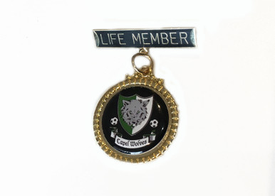 Insert Life Member Badge Black - Icon Awards and Engraving Services