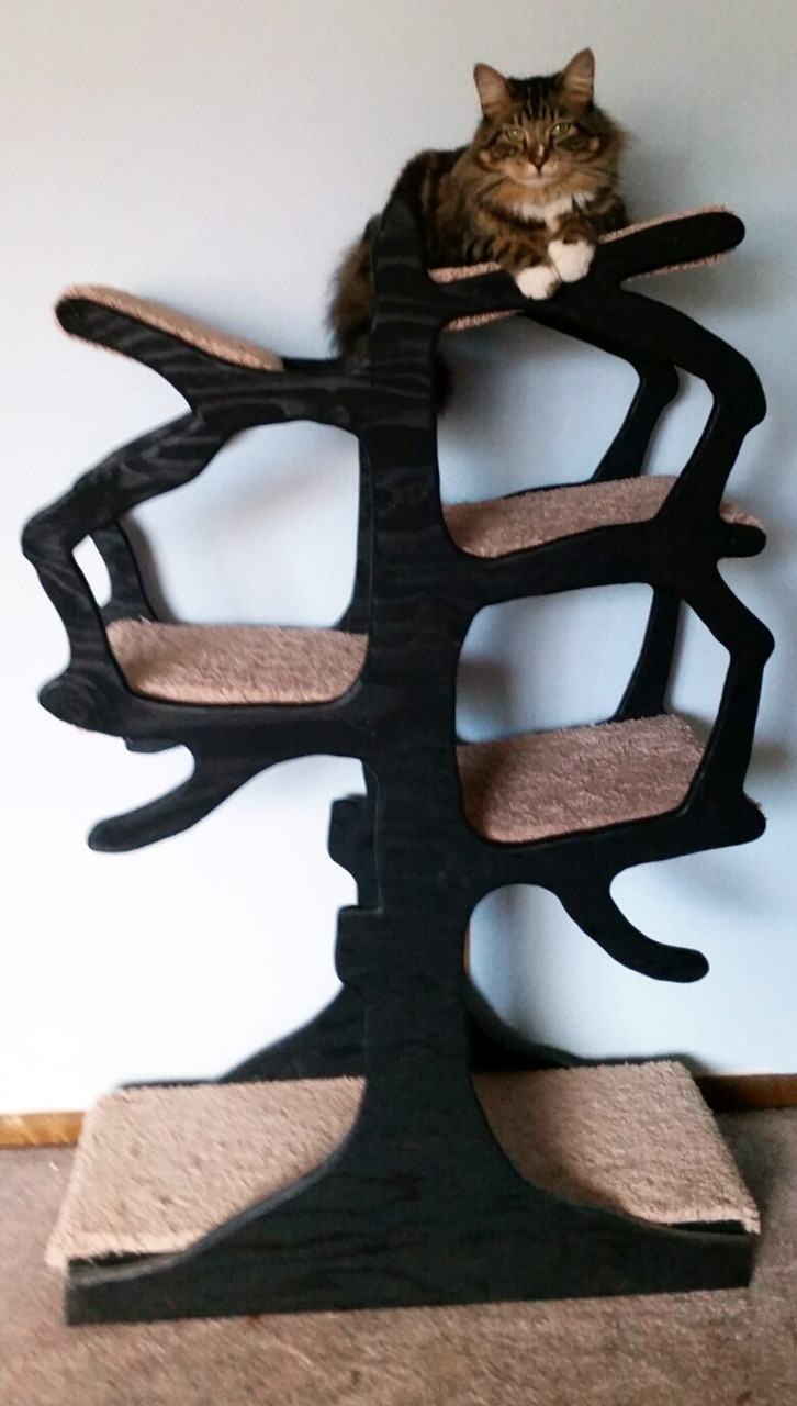Whimsical Artisan Handmade Cat Tree