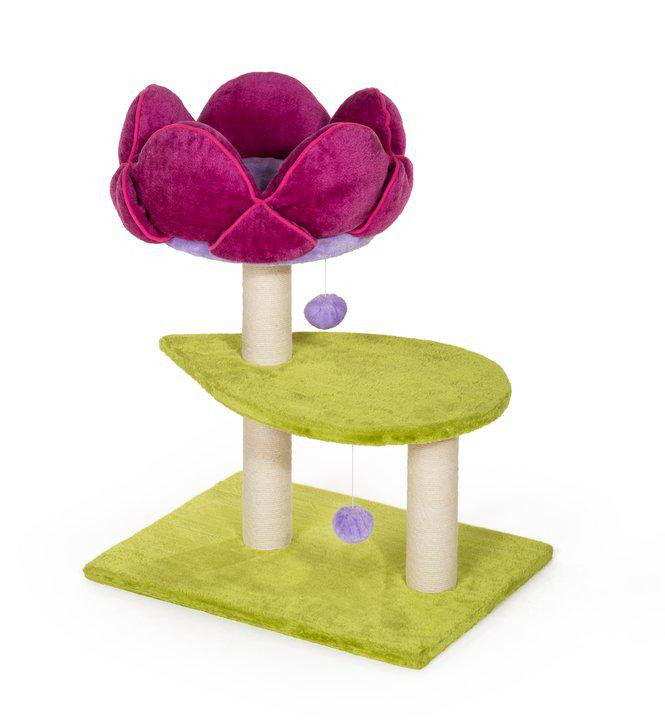 Pink Lotus Single Flower Power Cat Tree 7320