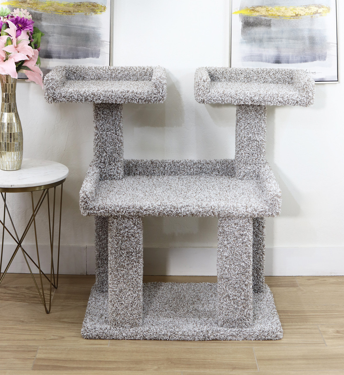Cat's Choice 38" Deluxe Carpeted Cat Tree Perch