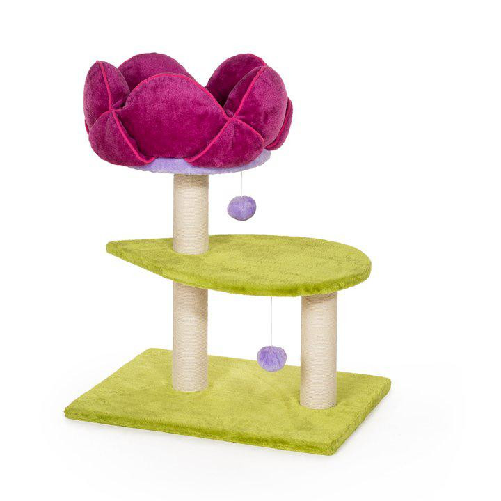 Pink Lotus Single Flower Power Cat Tree 7320