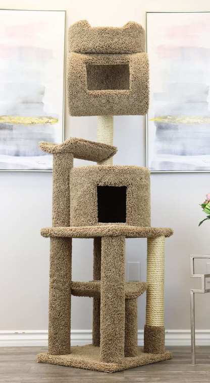 Cat's Choice 70" Kitty Mansion XL Cat Gym Tower