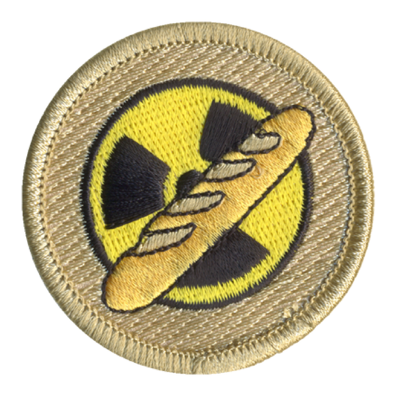 Radioactive Baguette Patrol Patch