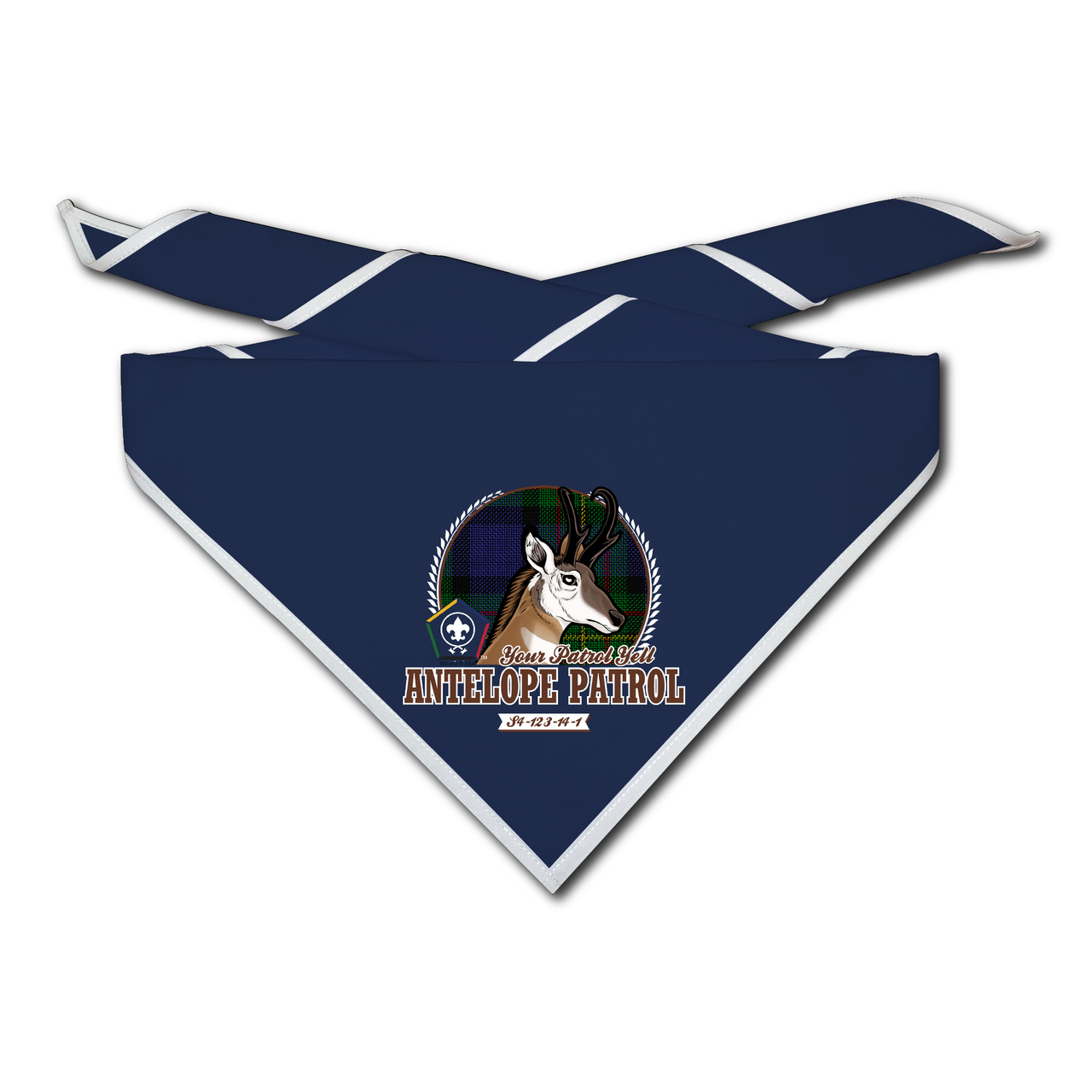 Wood Badge Scout Neckerchief - Antelope Patrol - Chose your Neckerchief ...