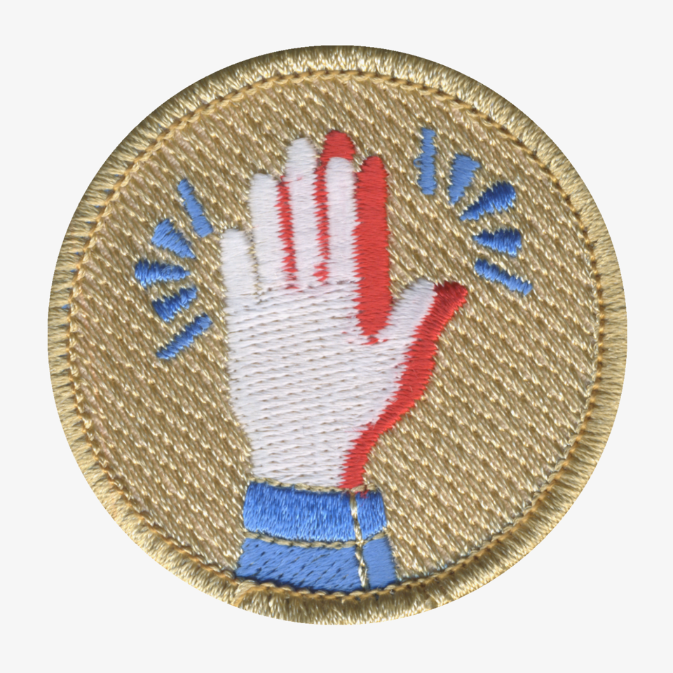 Bravo Patrol Patch – Embroidered Scout Uniform Patch – 2 in Round ...