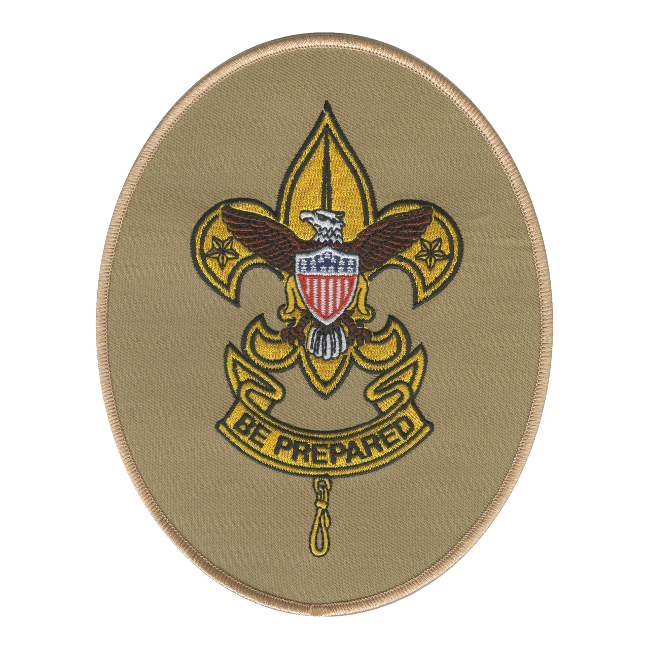 Jumbo First Class Rank 6" Tall Oval Embroidered Patch