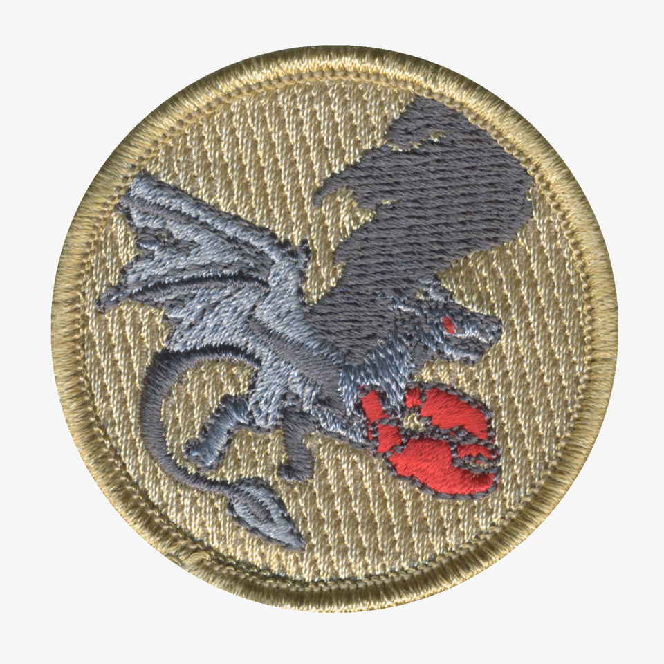 Crab Dragon Patrol Patch