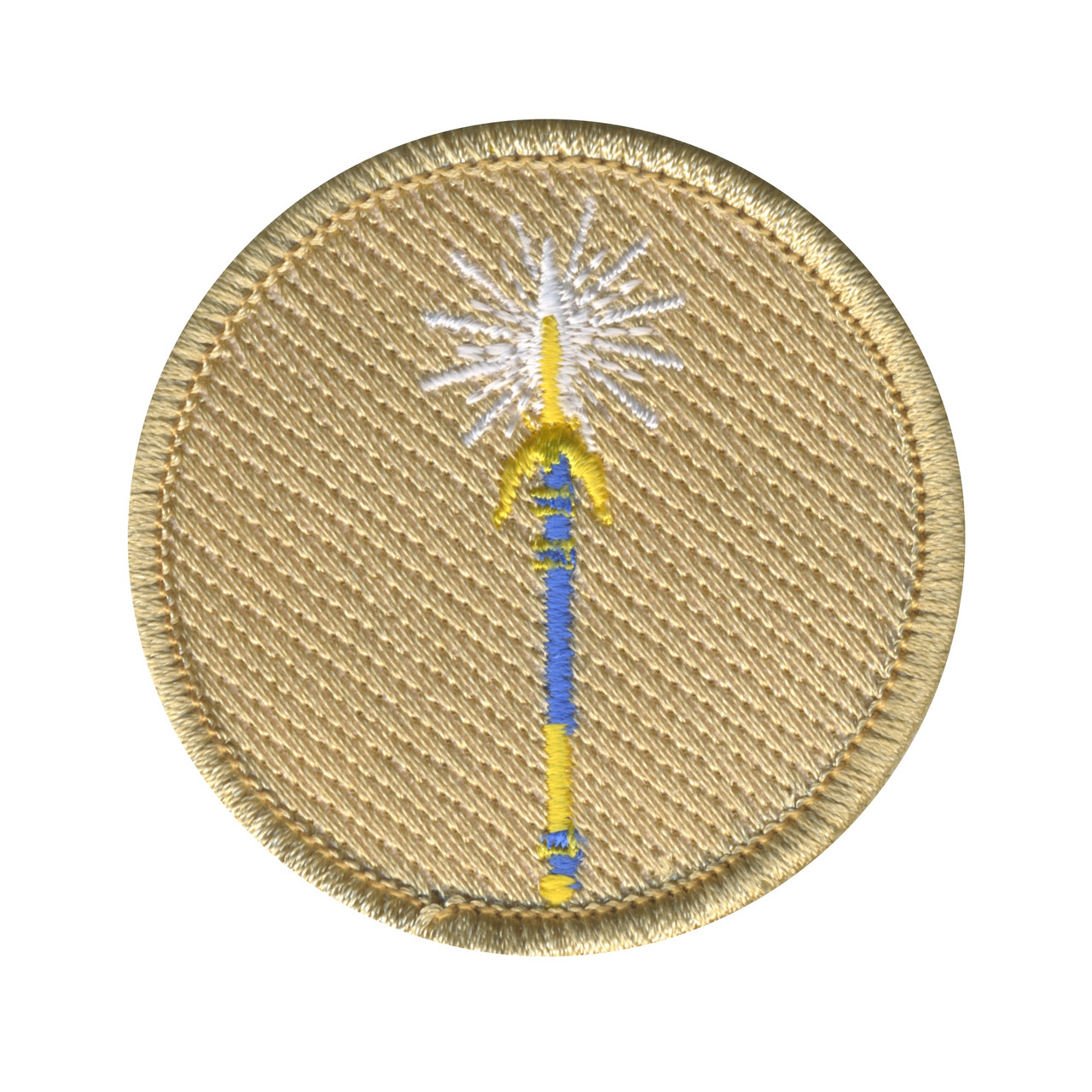 Blue Spear Patrol Patch – Embroidered Scout Uniform Patch – 2 in Round ...