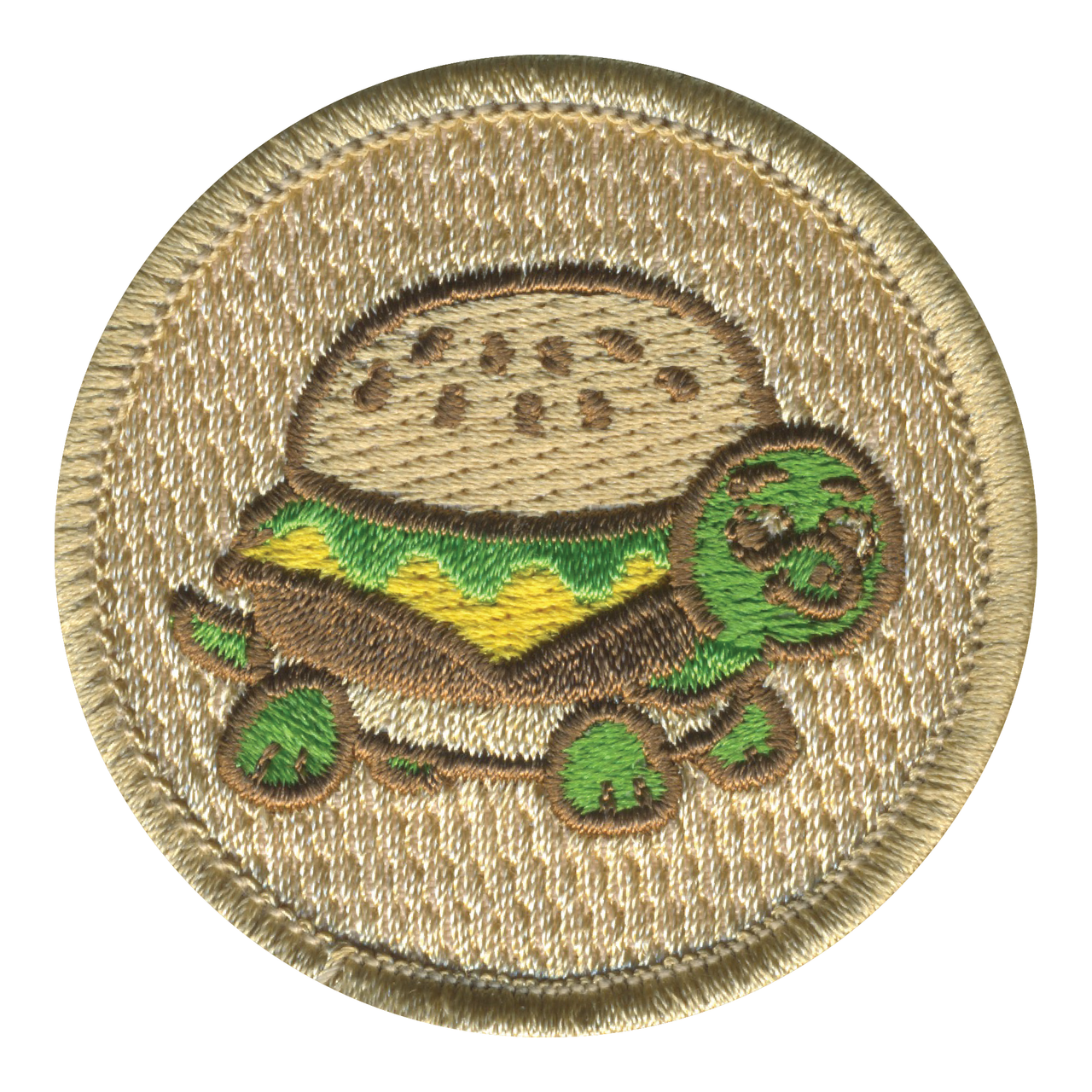 Turtle Burger Patrol Patch – Embroidered Scout Uniform Patch – 2 in ...