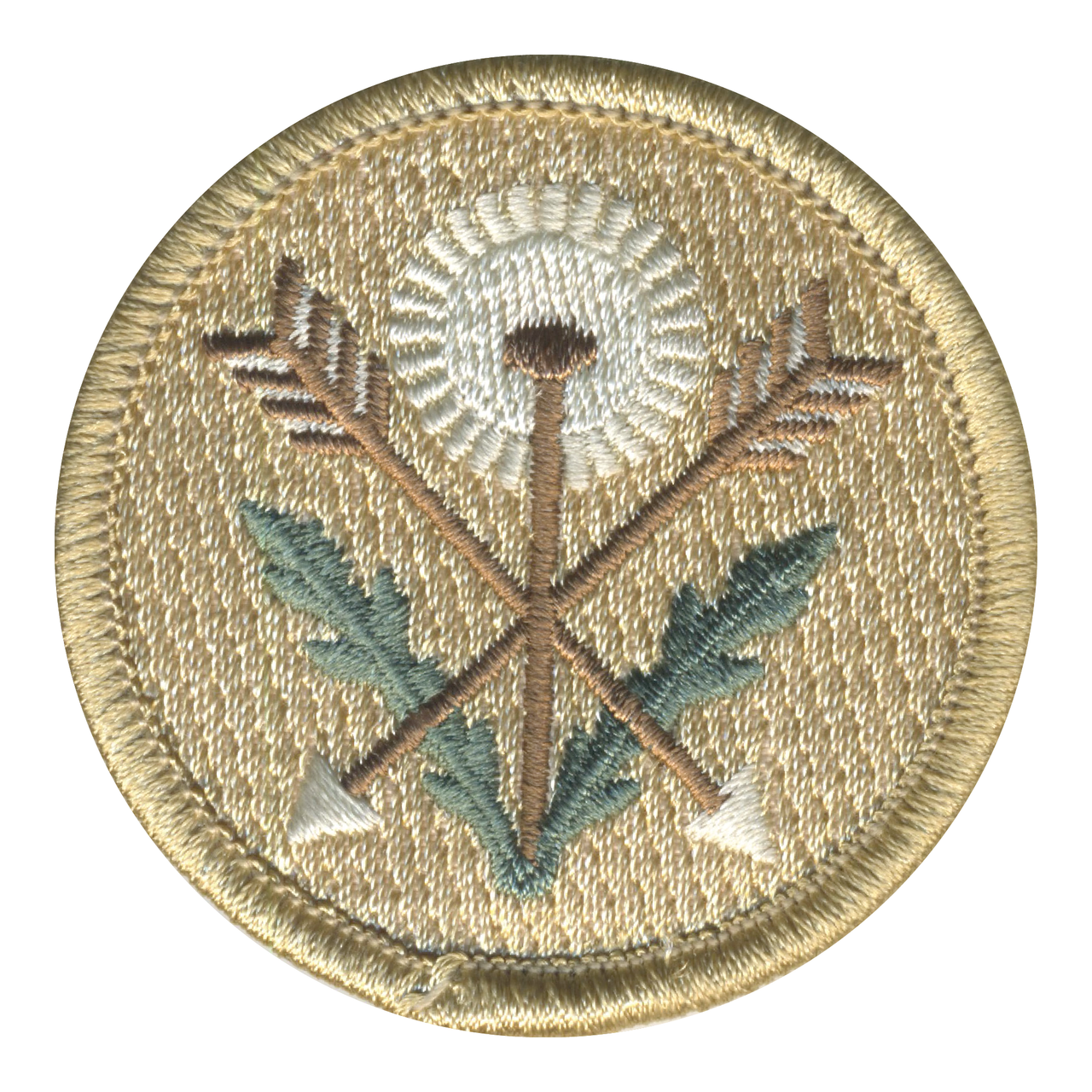 Dandelion Arrows Patrol Patch – Embroidered Scout Uniform Patch – 2 in ...