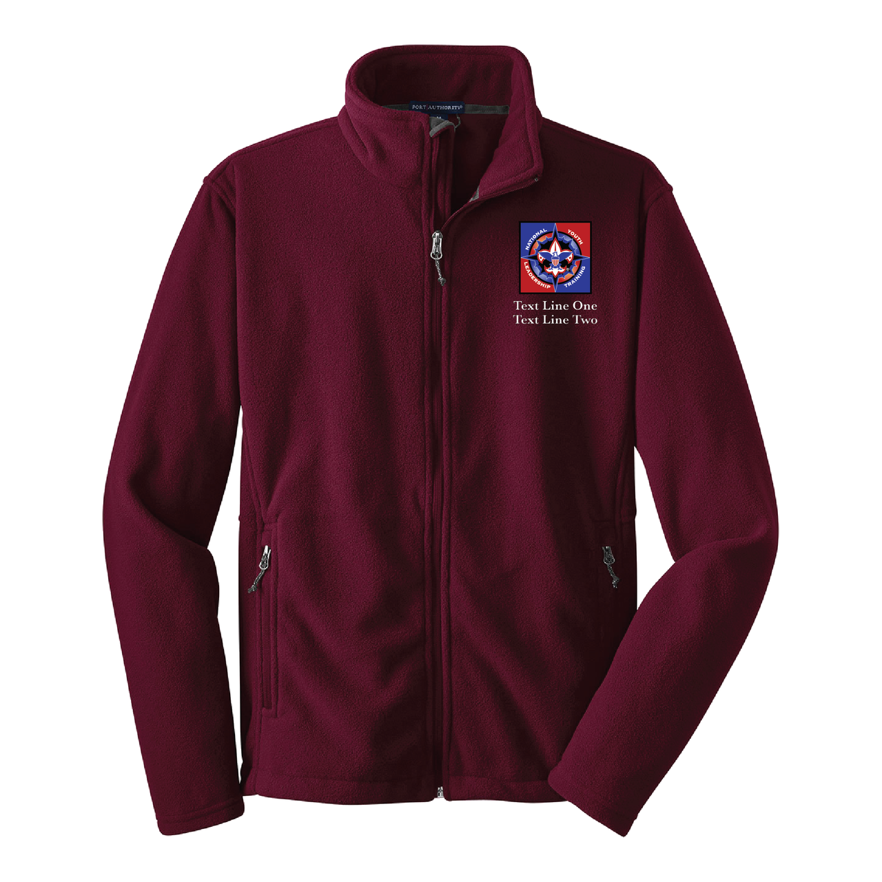 Value Fleece Jacket with Embroidered NYLT Logo