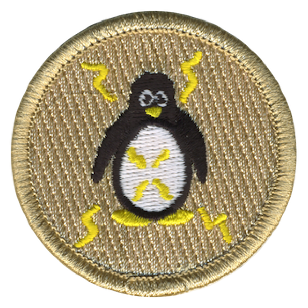 Lightning Penguin Patrol Patch – Embroidered Scout Uniform Patch – 2 in ...