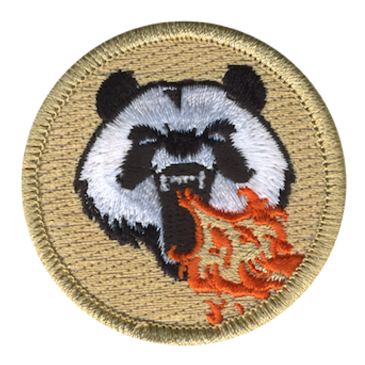 Fire Breathing Panda Scout Patrol Patch
