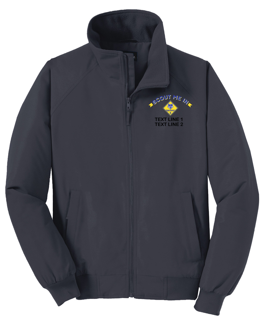Charger Jacket with Embroidered Scout Me In Cub Scout Logo