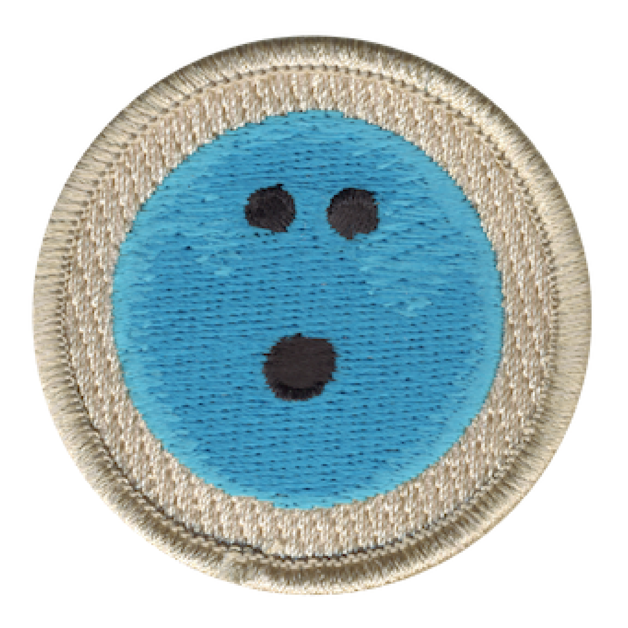 Blue Bowling Ball Patrol Patch – Embroidered Scout Uniform Patch – 2 in ...