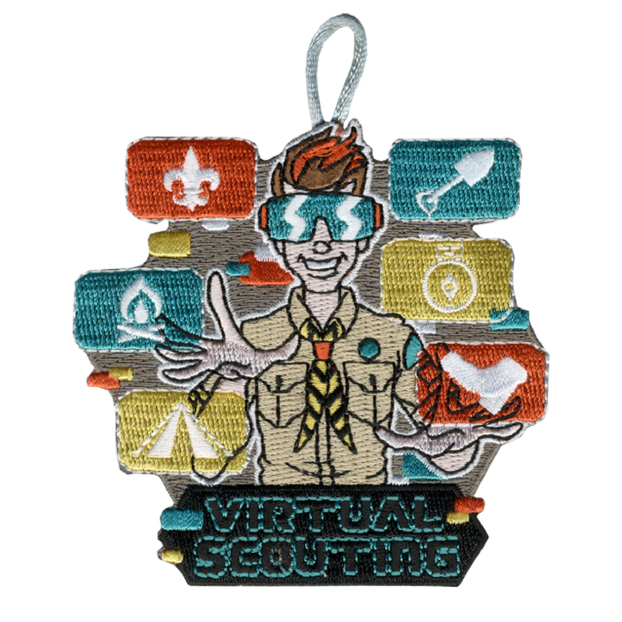 Virtual Scouting Embroidered Scout Patch