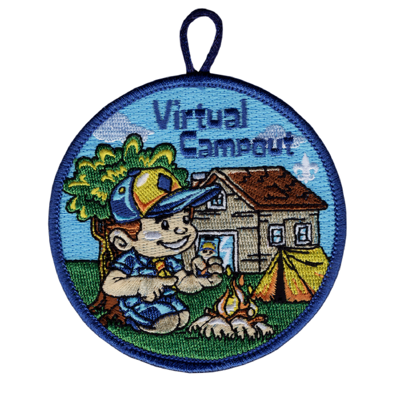 Virtual Campout Embroidered Scout Patch