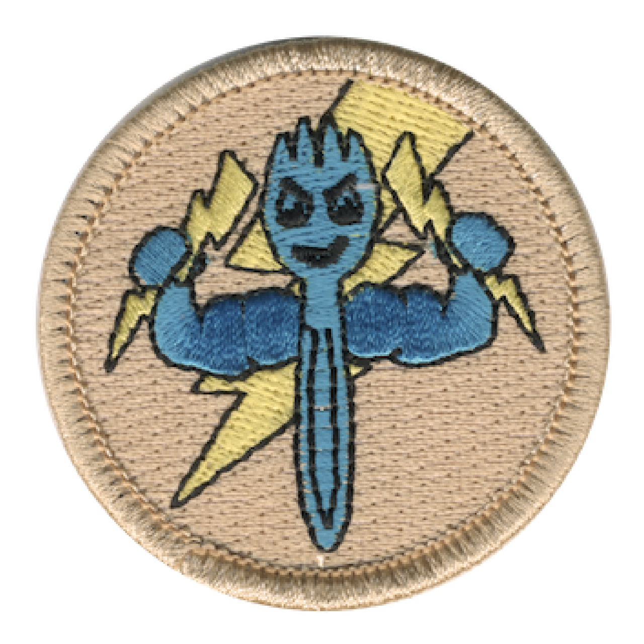 Spork God of Lightning Scout Patrol Patch