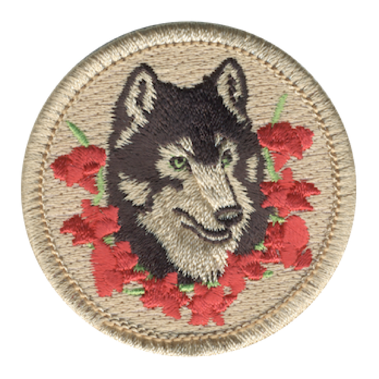 Black Wolf Scout Patrol Patch