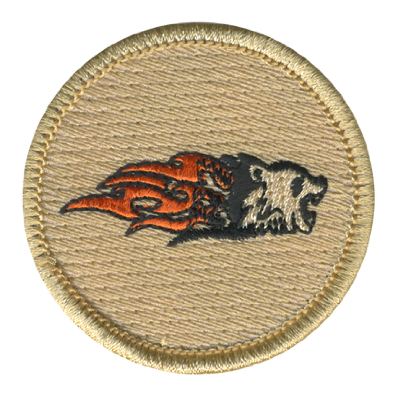 Flaming Bear Scout Patrol Patch