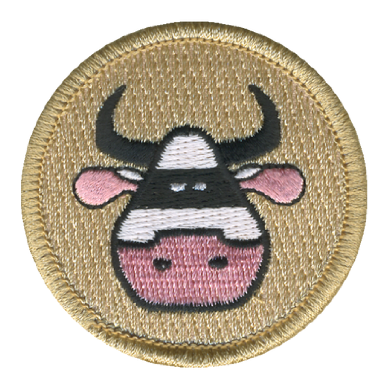 Ninja Cow Patrol Patch – Embroidered Scout Uniform Patch – 2 in Round ...