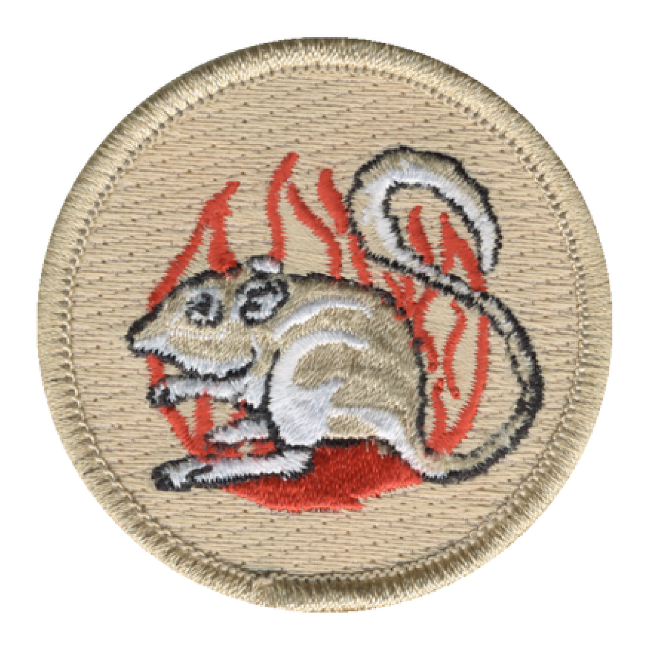 Fiery Kangaroo Rat Patrol Patch