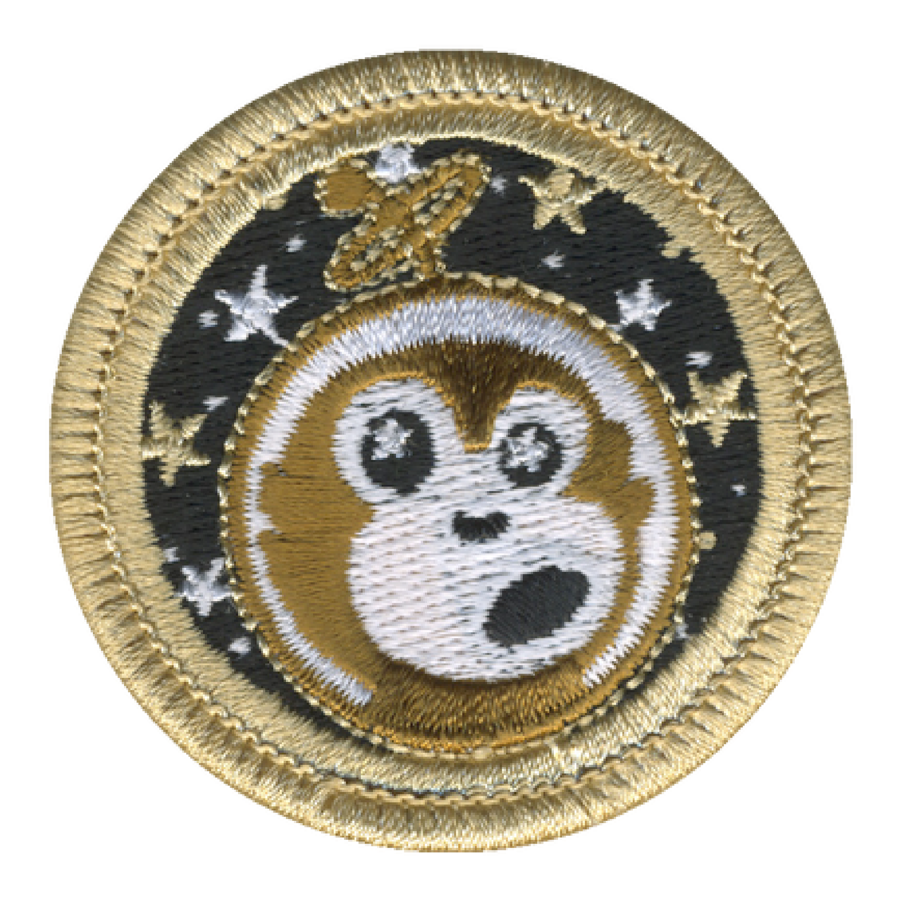 Space Monkey Patrol Patch