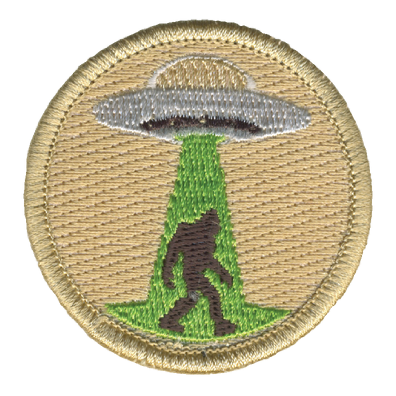 Alien Abducted Sasquatch Patrol Patch