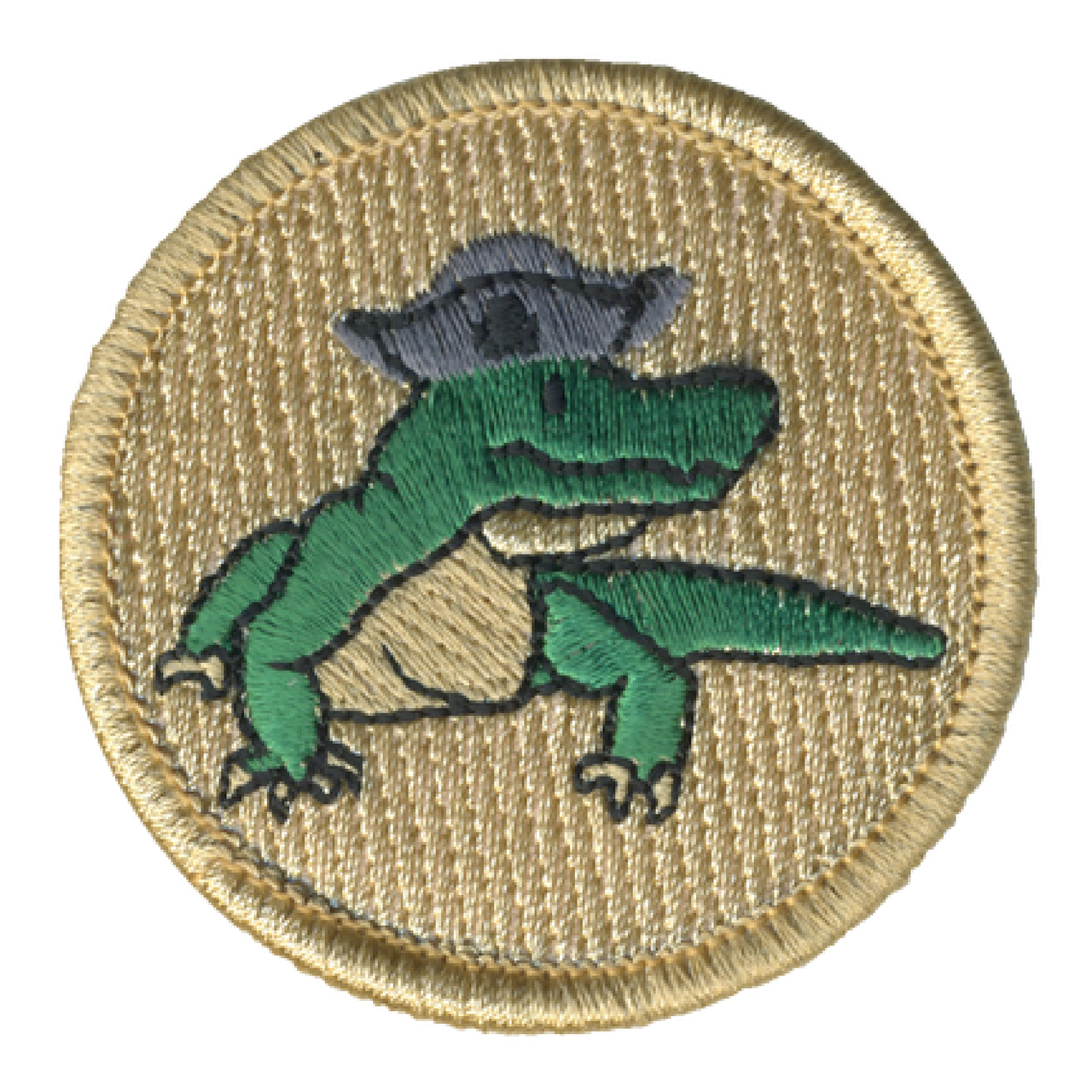 Captain Gator Patrol Patch – Embroidered Scout Uniform Patch – 2 in ...