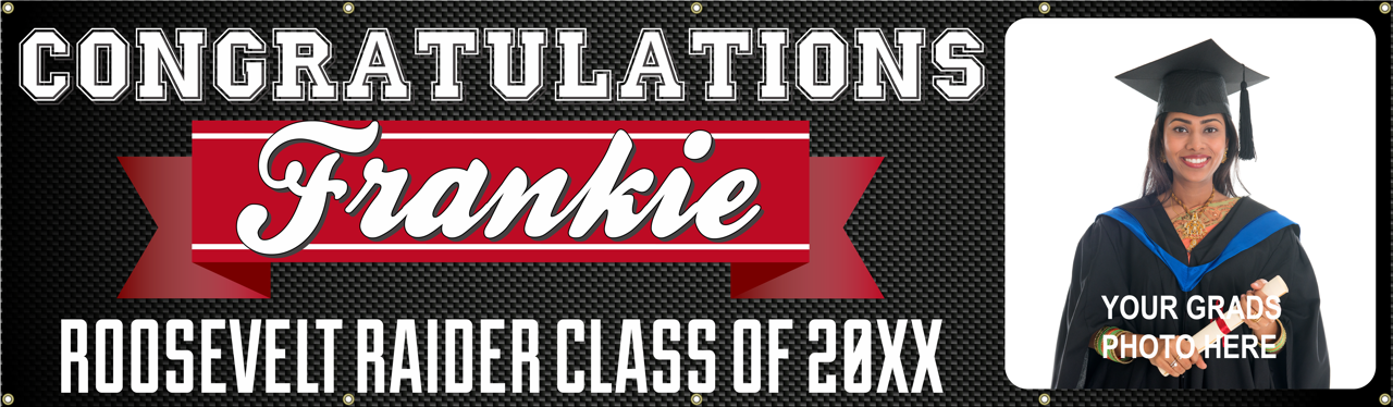 Graduation Vinyl Banner - Photo Banner (SP7872)