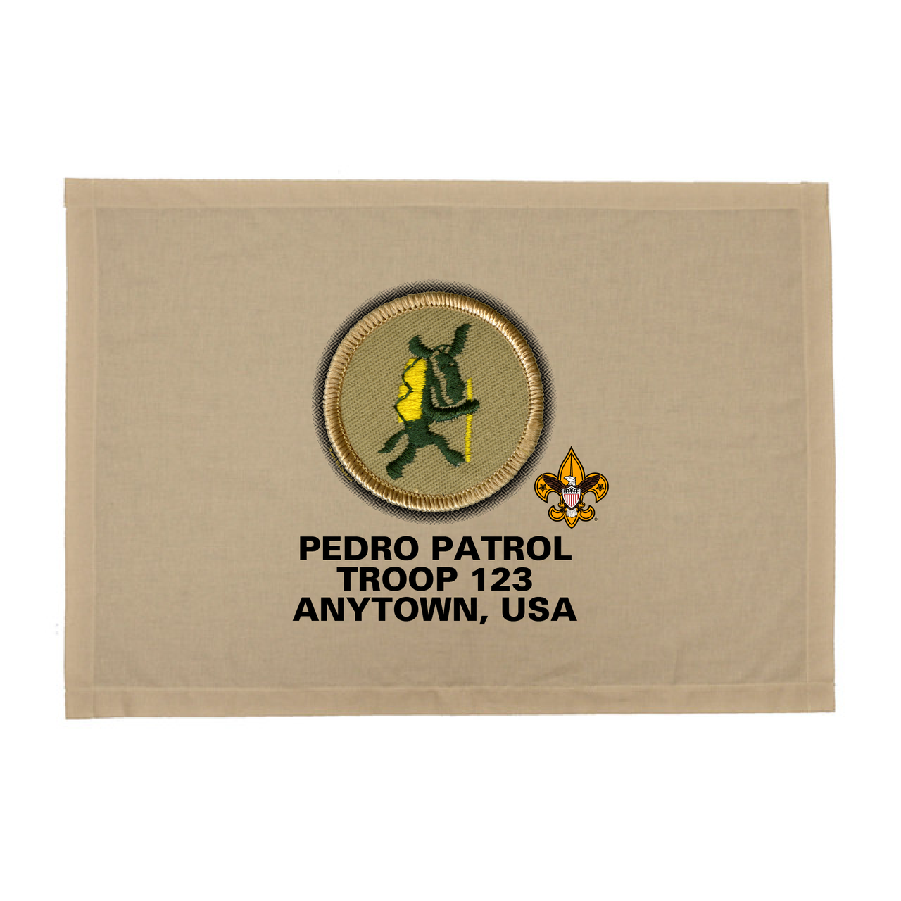 Pedro Patrol Patch Flag – Embroidered Scout Uniform Patch – 2 in Round ...