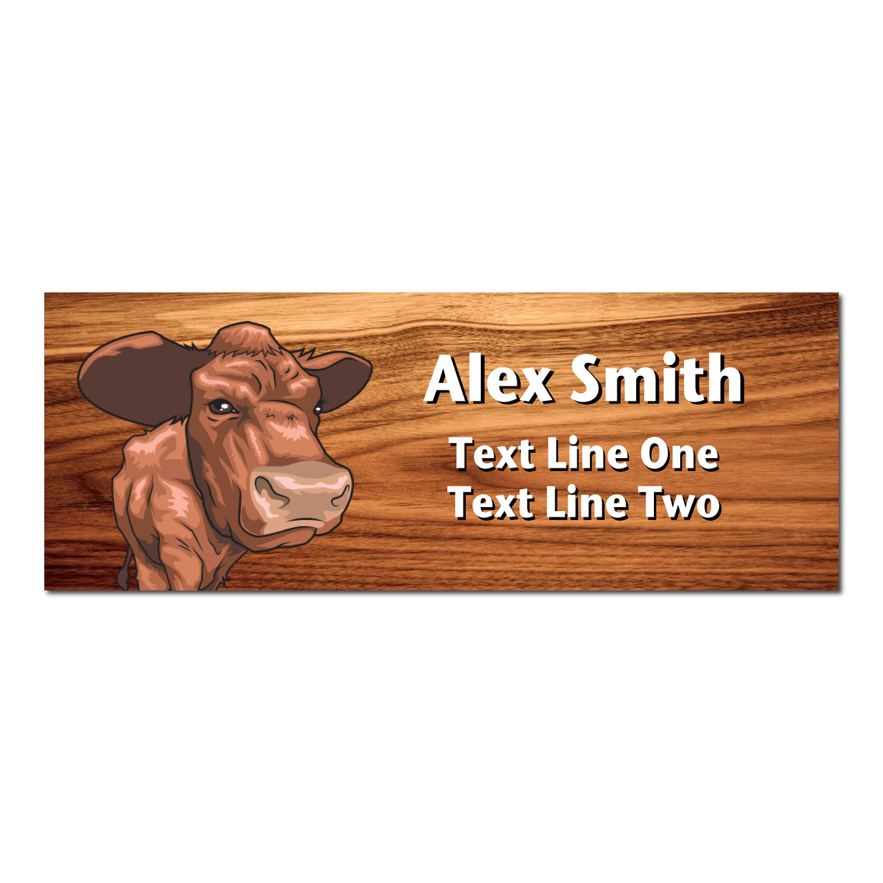 4-H Name Tag - Beef Cattle