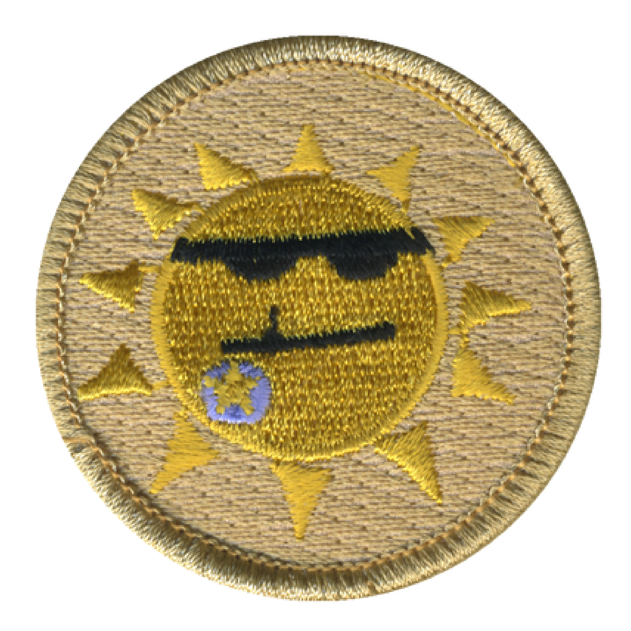 Sunny Sheriff Patrol Patch – Embroidered Scout Uniform Patch – 2 in ...