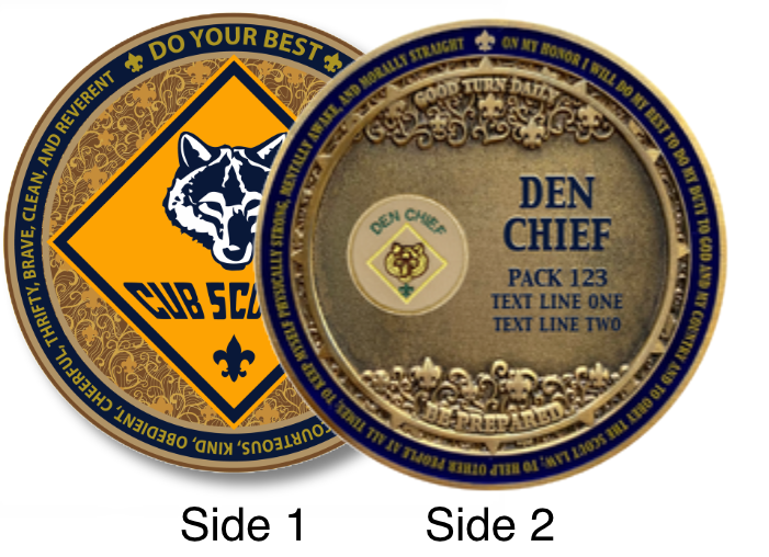 Den Chief Challenge Coin