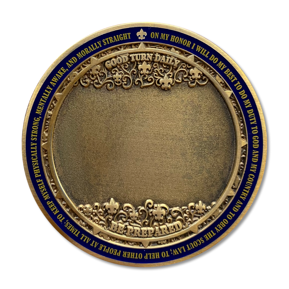 Den Leader Cub Scout Challenge Coin