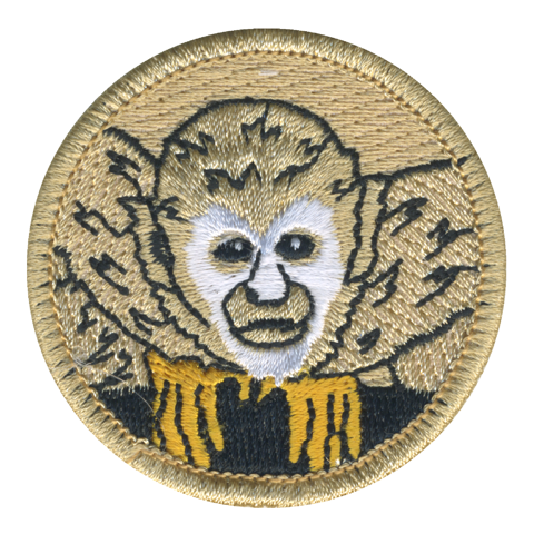 Squirrel Monkey Patrol Patch