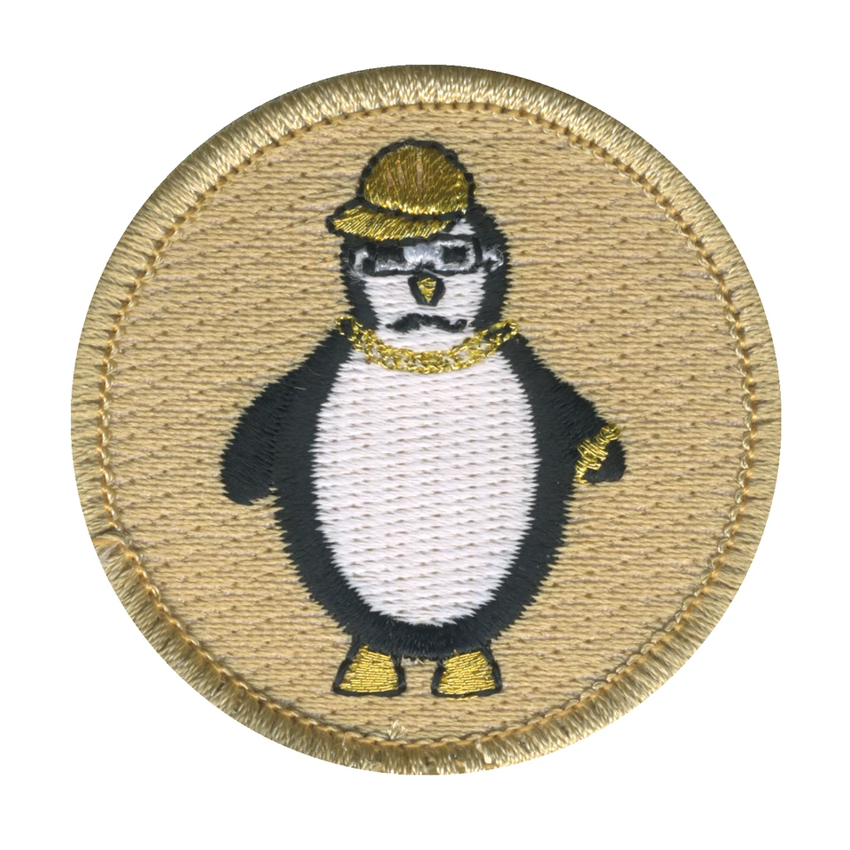 Penguin Swag Patrol Patch – Embroidered Scout Uniform Patch – 2 in ...