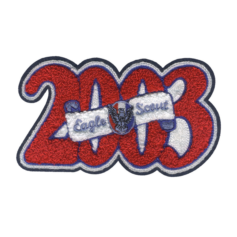 2003 Eagle Scout Letterman Jacket Chenille Patch