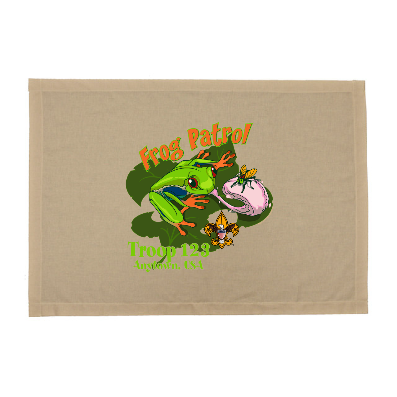 Frog Scout Patrol Flag