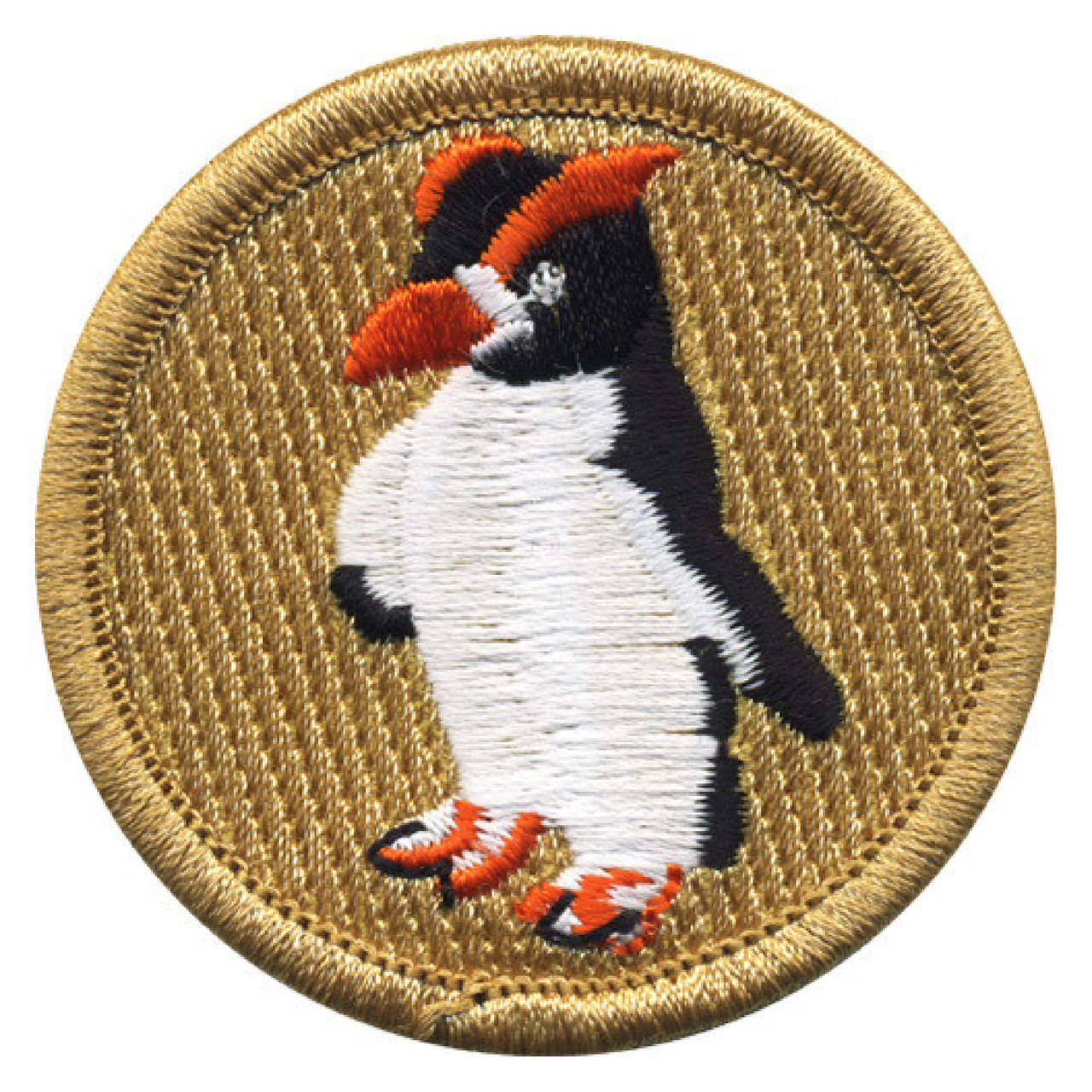 Penguin Patrol Patch – Embroidered Scout Uniform Patch – 2 in Round ...