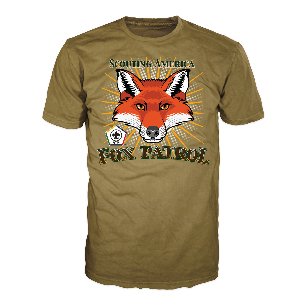 Wood Badge Graphic Tee - Fox